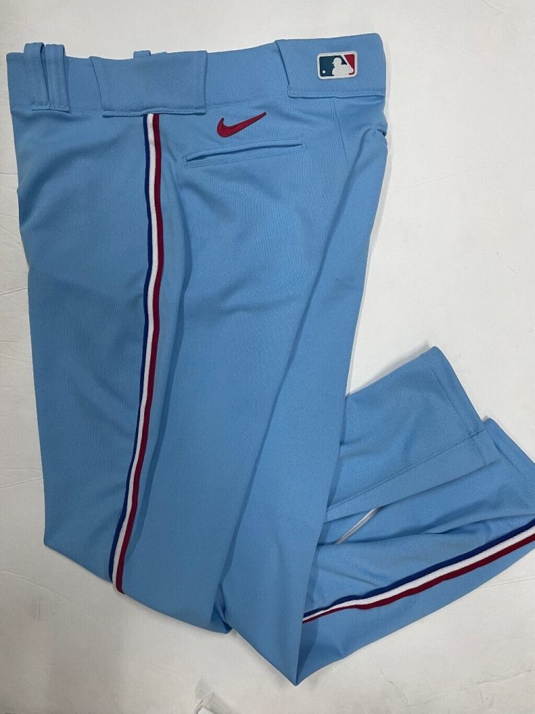 Texas Rangers Blue Throwback 34x31 | Southside Sports