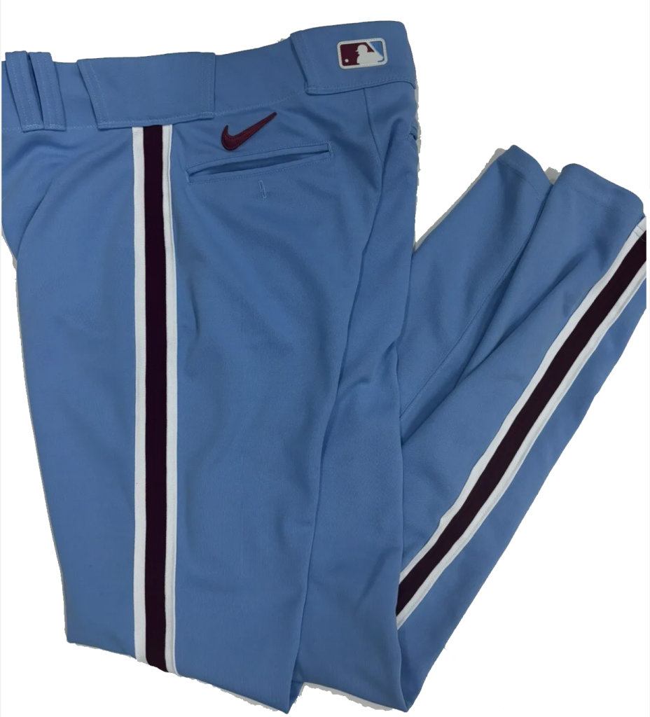 Philadelphia Phillies Powder Blue Authentic Nike Pro MLB Baseball Pants ...